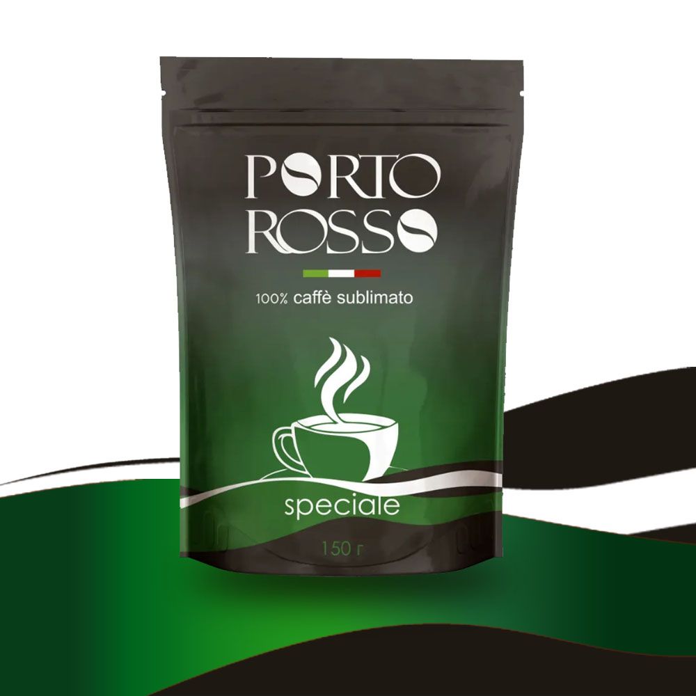 Кофе натуральный растворимый сублимированный PORTO ROSSO "SPECIALE ...