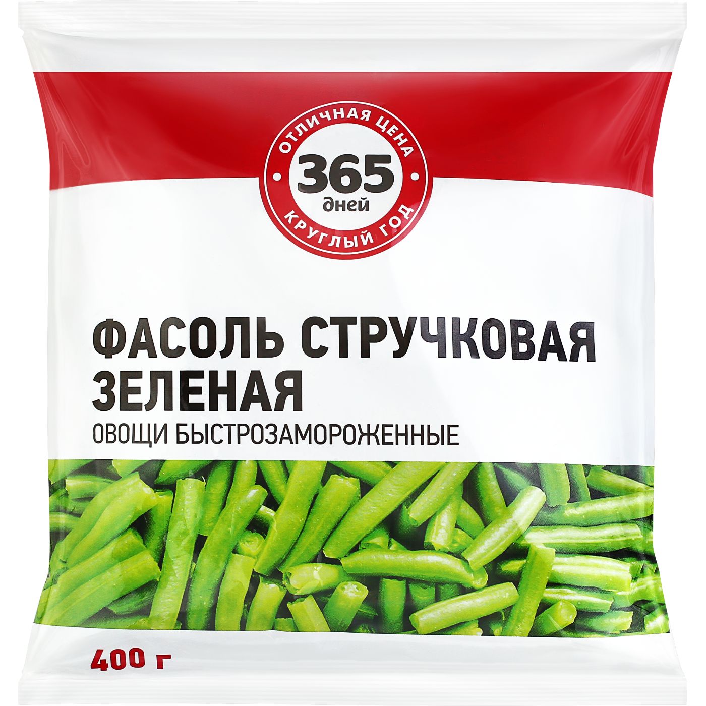 Фасоль 365 ДНЕЙ стручковая замороженная, 400г купить на OZON по низкой ...