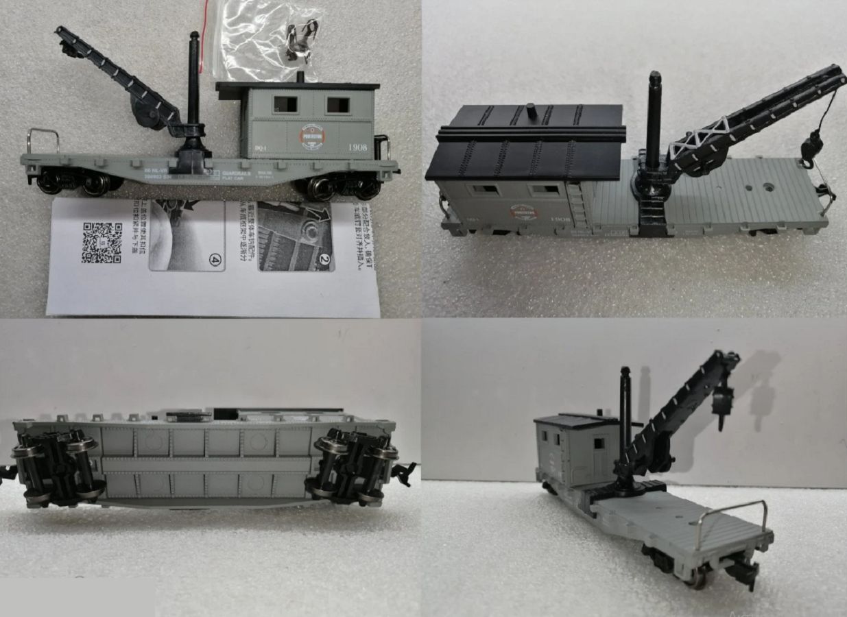 Кран-транспортер для Железной дороги HanFly Metal Model Train ...