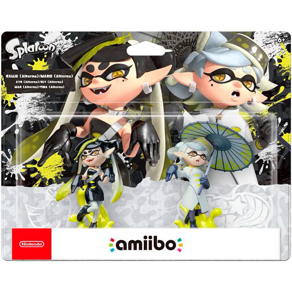 amiibo. Набор из 2-х фигурок: Кэлли + Мари. Альтернативные / Callie ...