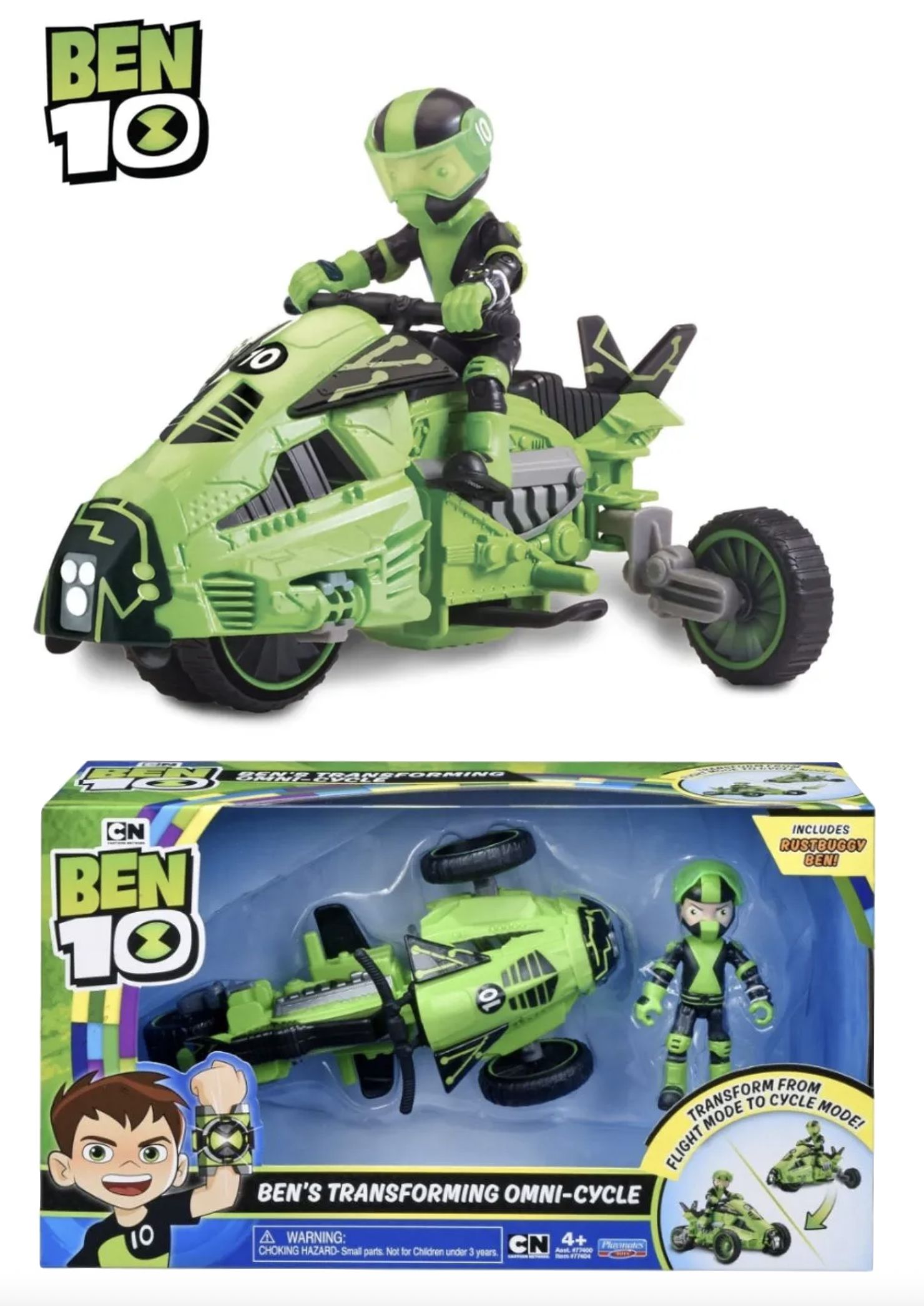 Игровой набор Ben 10 Багги Бен 10 Transforming Omni-Cycle 77404 купить ...