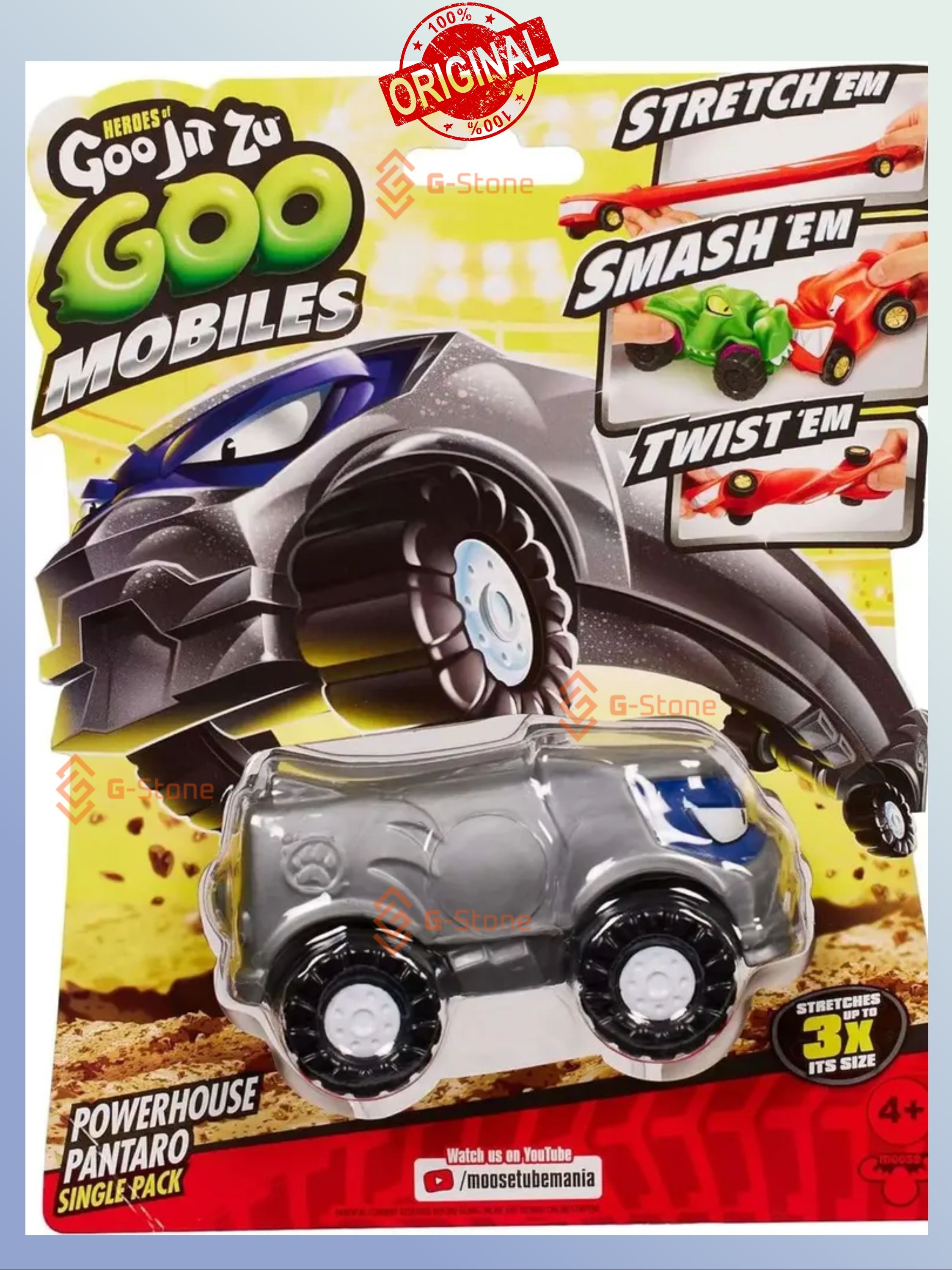 Фигурка GooJitZu Goo Mobile Бернаут Блейзагот 43415 POWERHOUSE PANTARO ...
