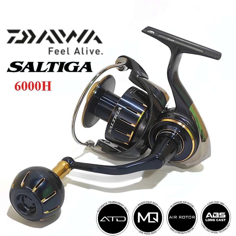 23'Daiwa SALTIGA 6000XH- ВРАЩАЮЩАЯСЯ КАТУШКА- купить c доставкой на ...