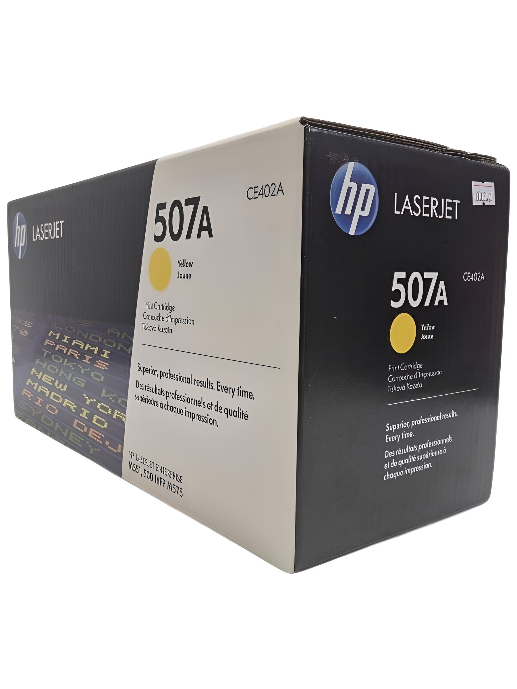 Картридж HP Картридж лазерный CE402A (507А), желтый (5 500 стр.) для ...