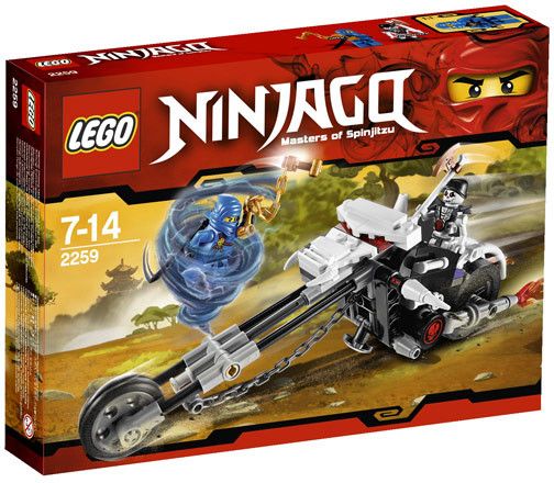 Конструктор LEGO Ninjago 2259 Skull Motorbike (Мотоцикл-Череп) 2011 год ...