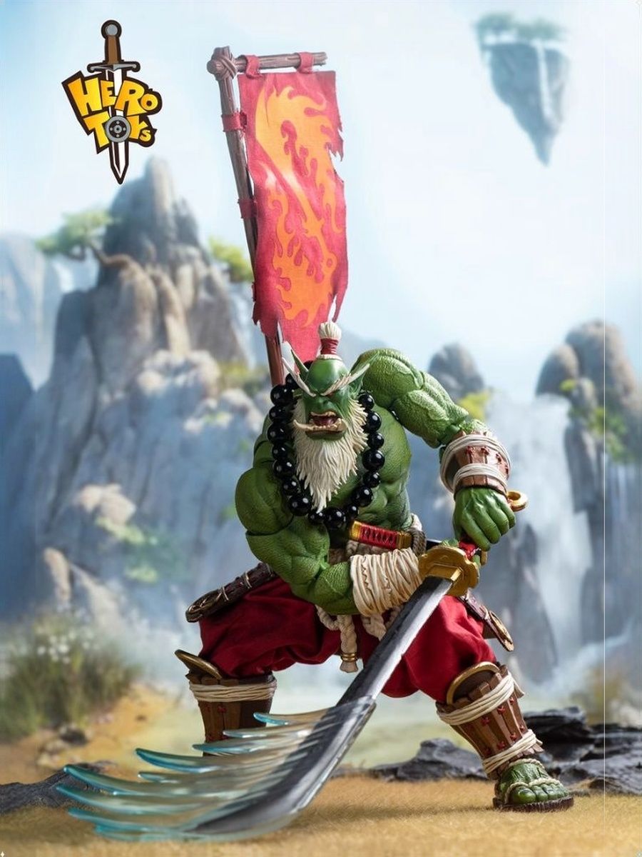 подвижная фигурка/Warcraft Horde Blade Master 19.5cm готовая модель ...