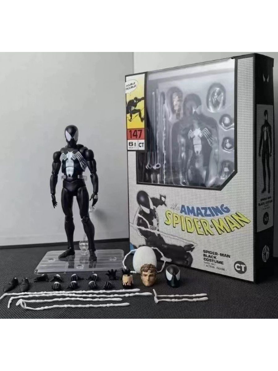 CT Серия 15 см Marvel SHF Superhuman Человек-паук Игрушка Фигурка ...