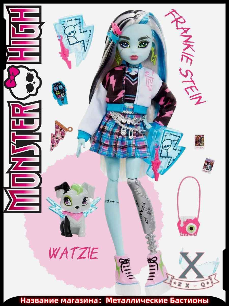 Шарнирная кукла Monster High HHK53 Frankie Stein - Фрэнки Стейн купить ...