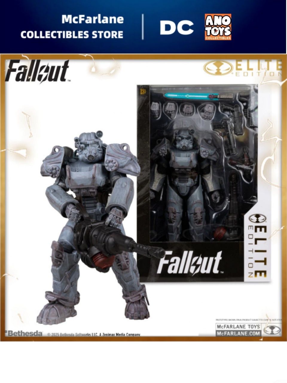 Игрушечные фигурки-украшения.McFarlane Toys Fallout 76: Wastelanders T ...