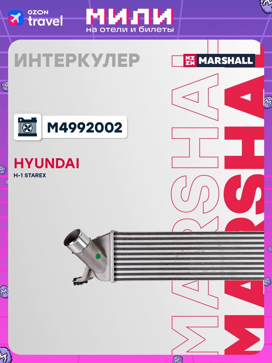 Интеркулер Hyundai Хендай H-1 281904A481 купить на OZON по низкой цене ...