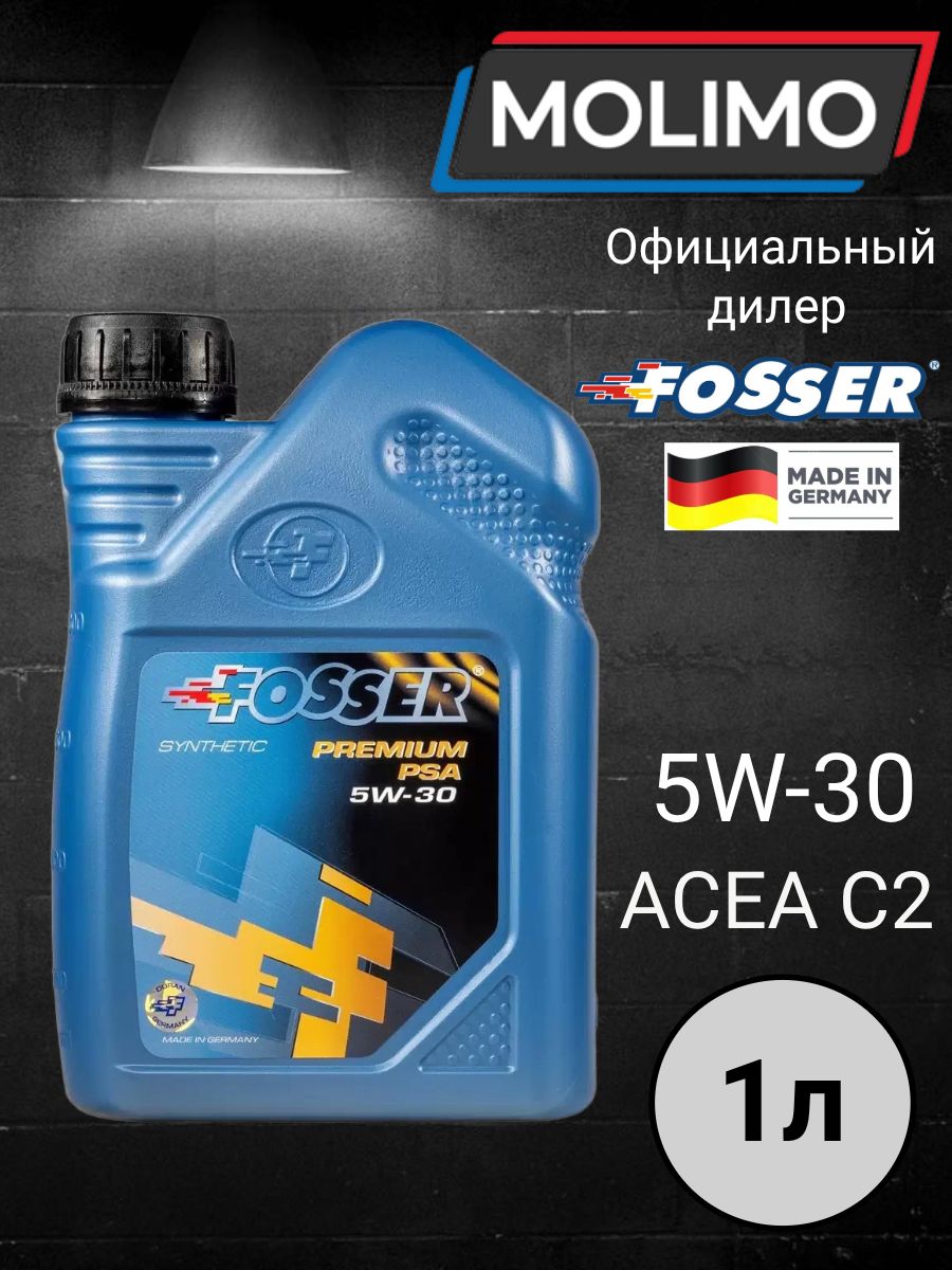 Масло моторное Fosser Premium 5W-30 Синтетическое 1 л 10091l купить c ...