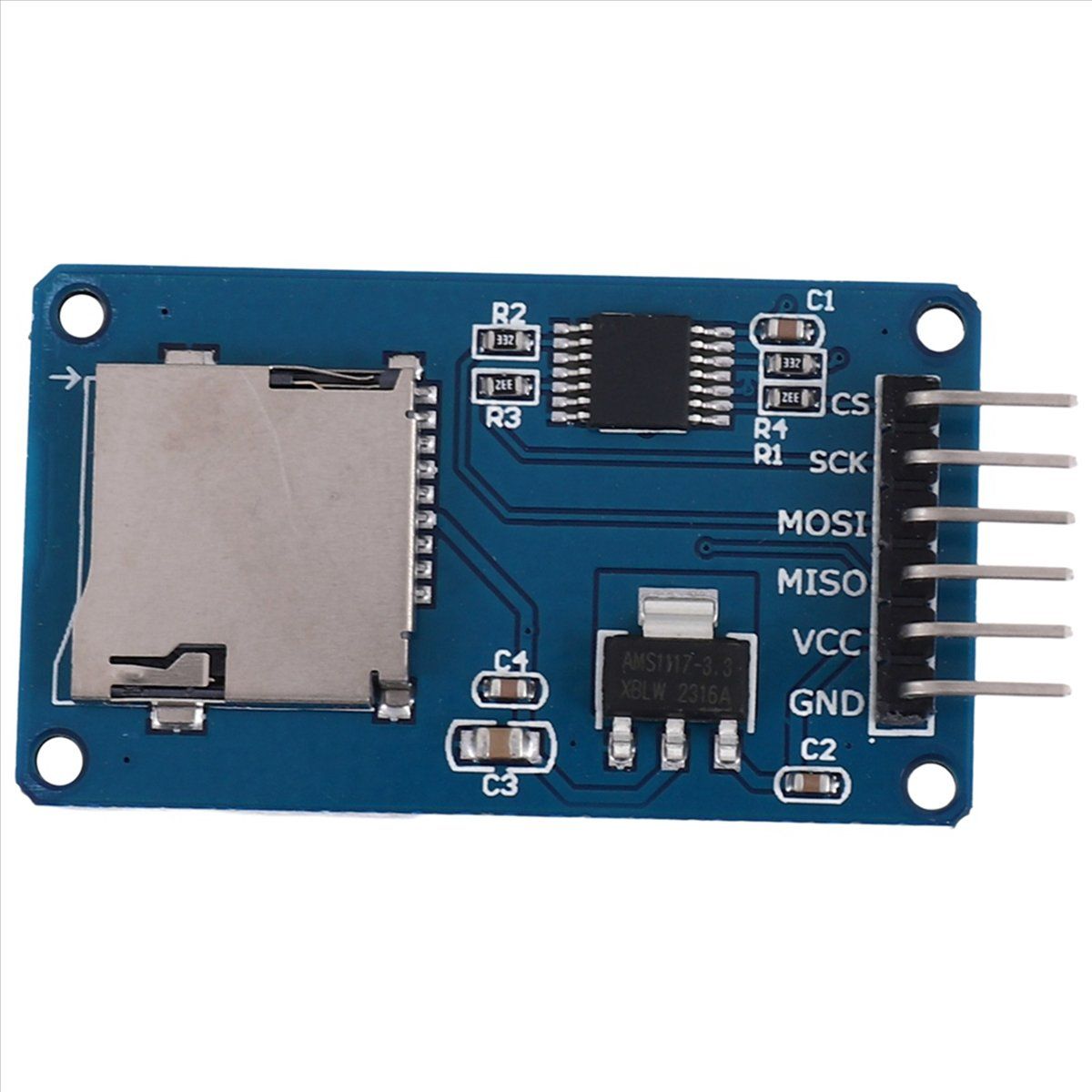 Модуль SPI Reader mini SD Memory Card TF Memory Card Shield для Arduino ...