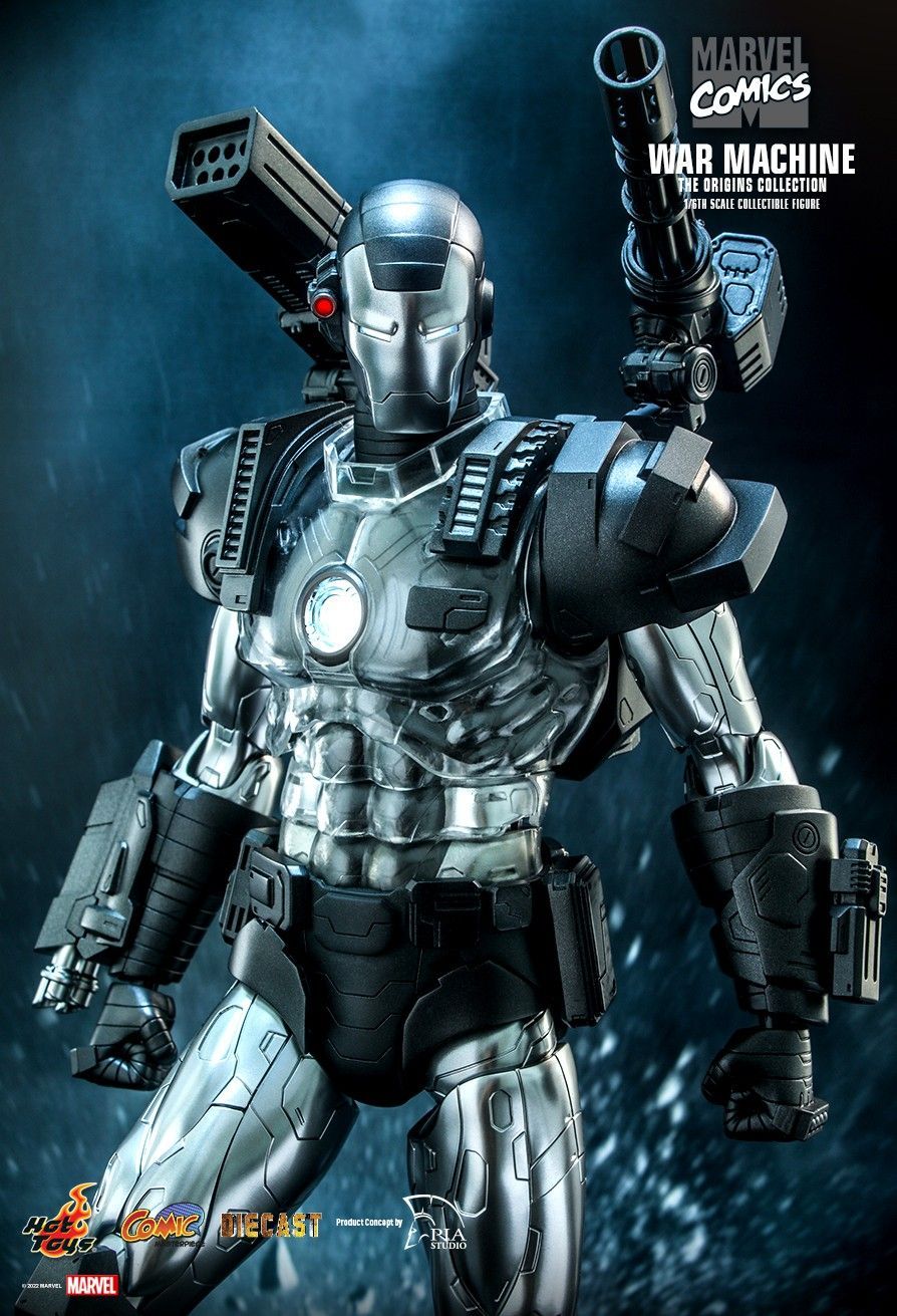 Hot Toys CMS013D47, Marvel Comics War Machine The Origins Collection 1 ...