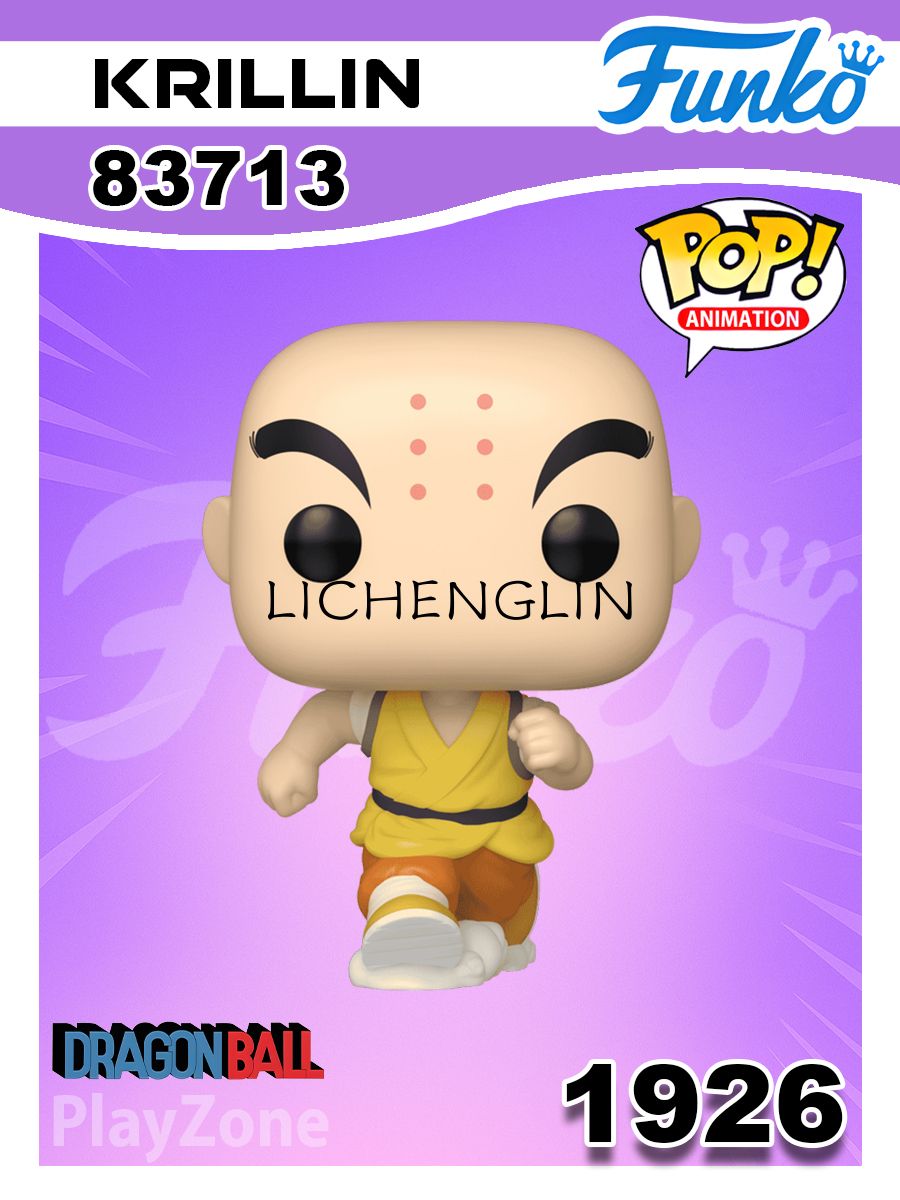 Funko Pop! Animation: Dragon Ball - Krillin,83713(1926),Dragon Ball ...