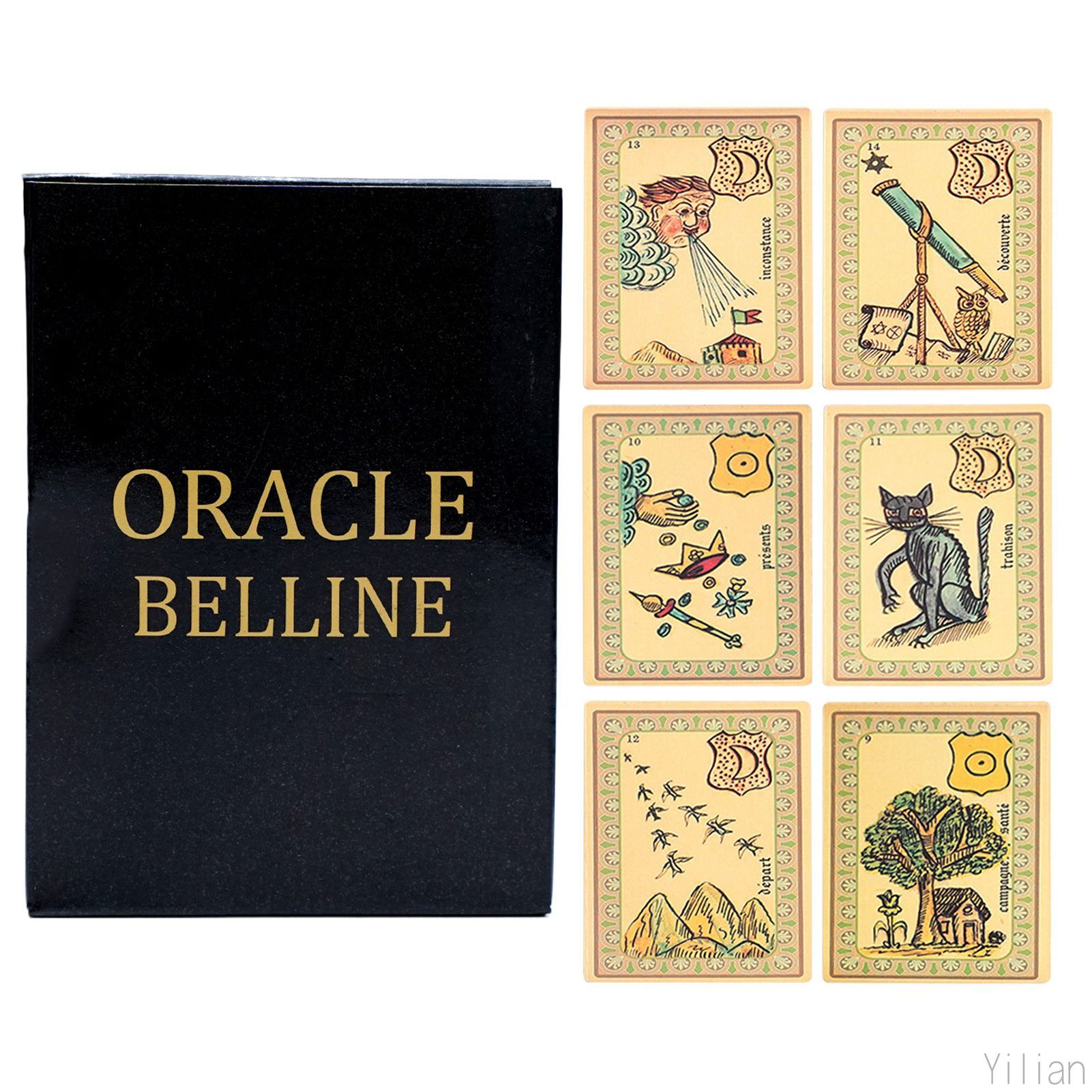 Французская гадальная карта, Оракул Беллин / Oracle Belline купить на ...