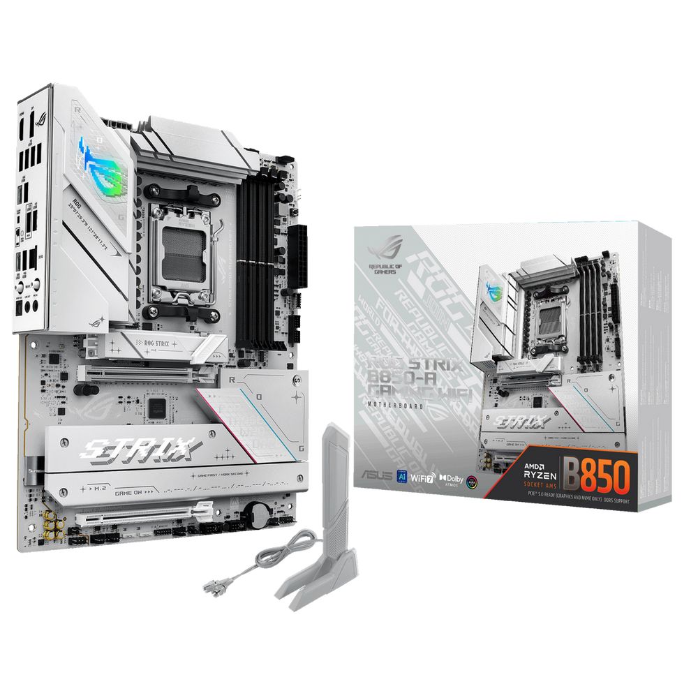 Материнская плата, AM5, AMD B850, DDR5, Realtek ALC4080 ASUS (90MB1J50 ...