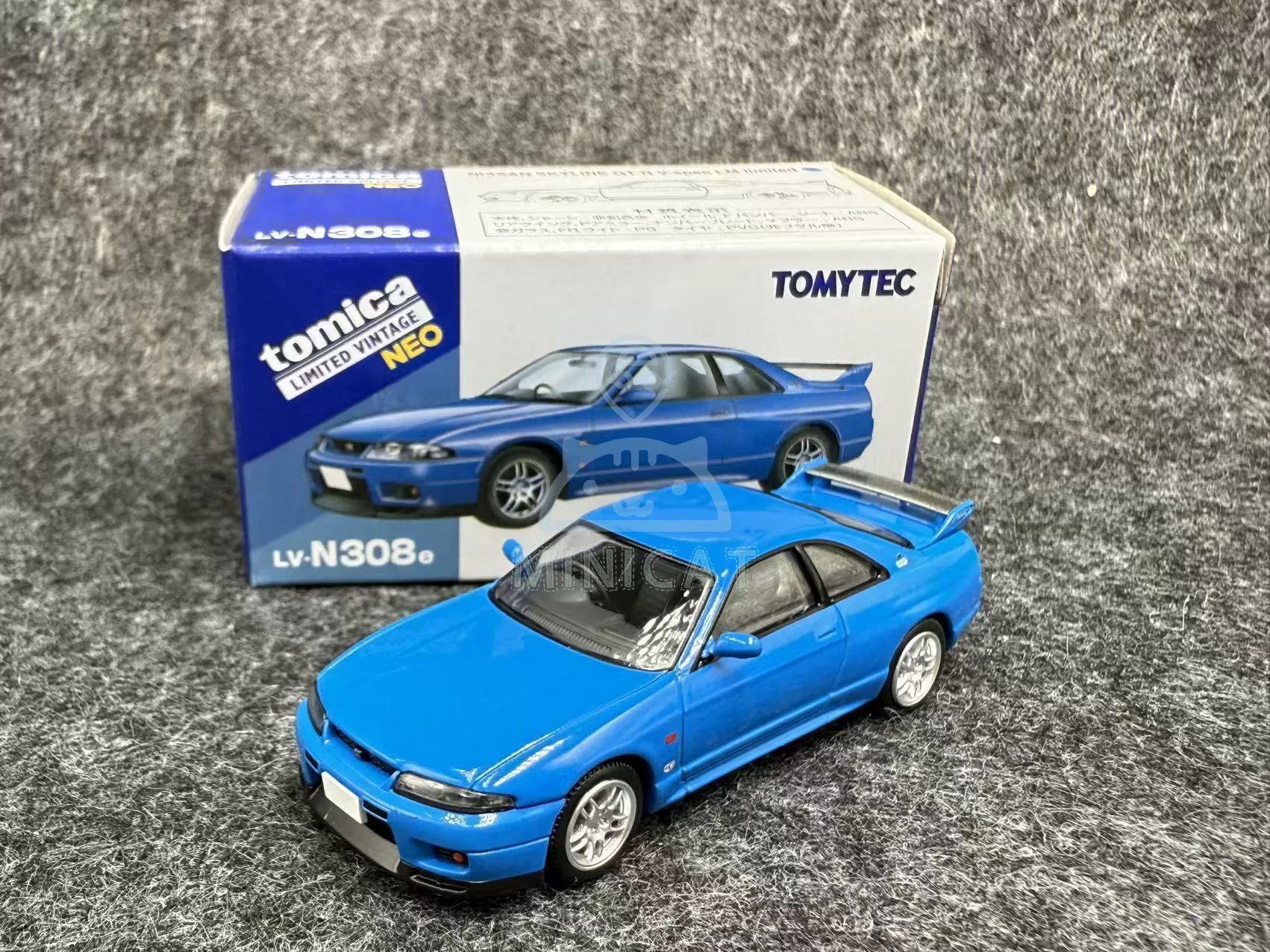 Машинка 2512 TOMYTEC 1:64 TLV LV-N308e NISSAN GT-R R33 LM blue Die-cast ...