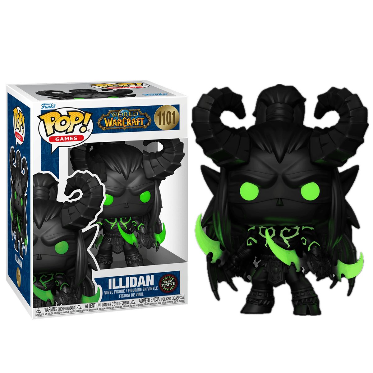 Фигурка Funko POP Illidan GitD (CHASE) из игры World of Warcraft: The ...