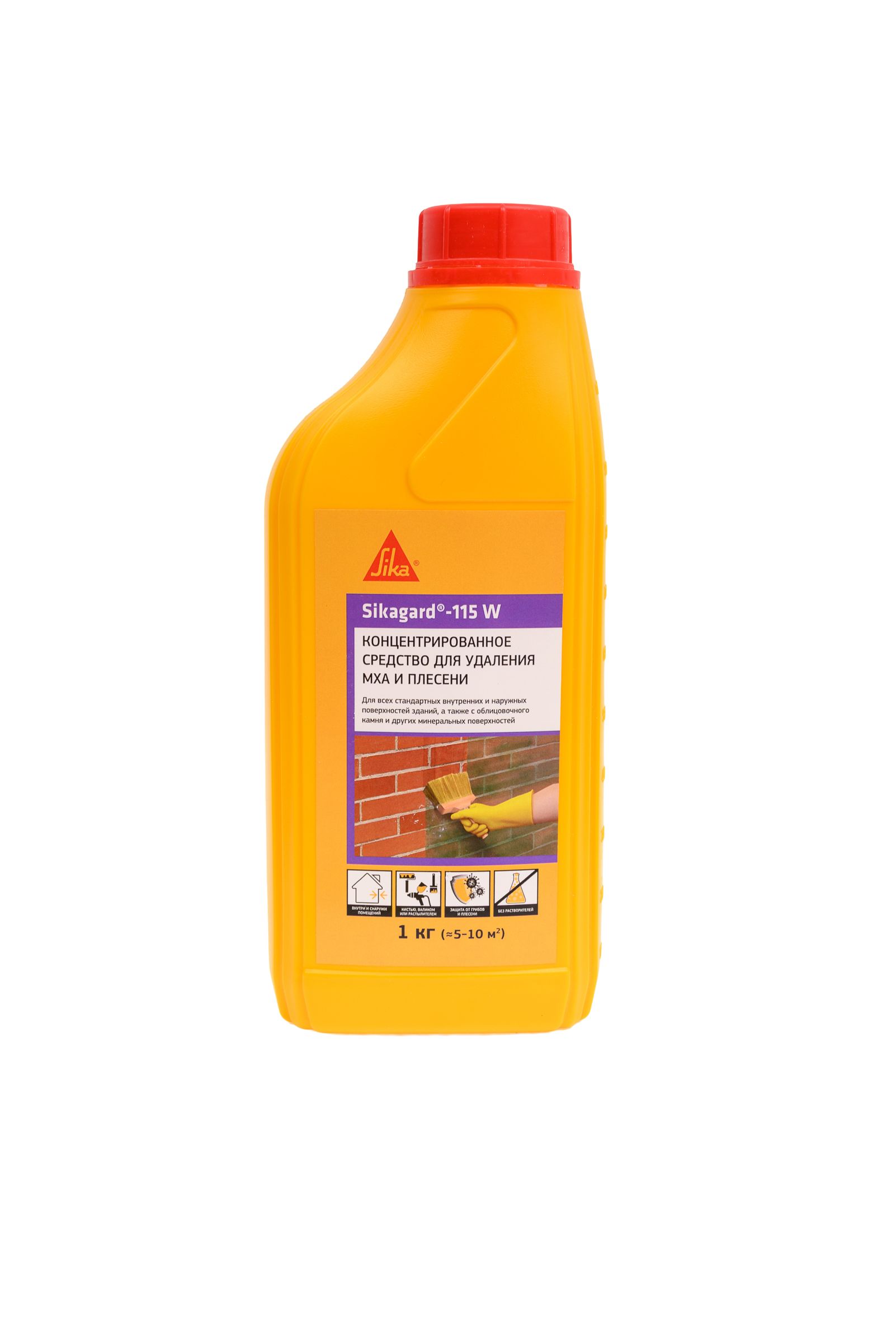 Концентрированное средство для удаления мха и плесени канистра SIKA 1 ...
