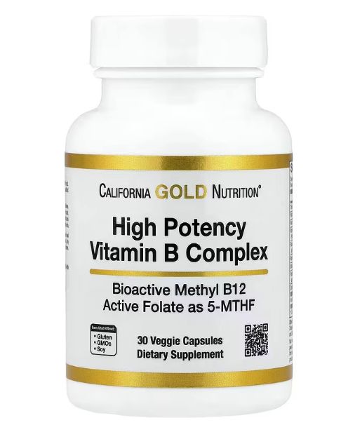 California Gold Nutrition, высокоэффективный комплекс витаминов группы ...