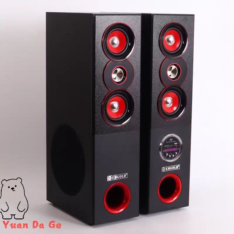 Колонки активные EMGOLD EM2264 пара 100Вт Bluetooth/USB/SD/FM для ТВ/ПК ...