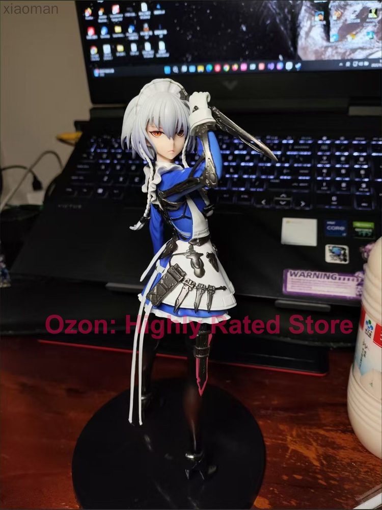 21cm/Аниме фигурка Сакуя Идзаёи из Touhou Project Статуэтка Sakuya ...