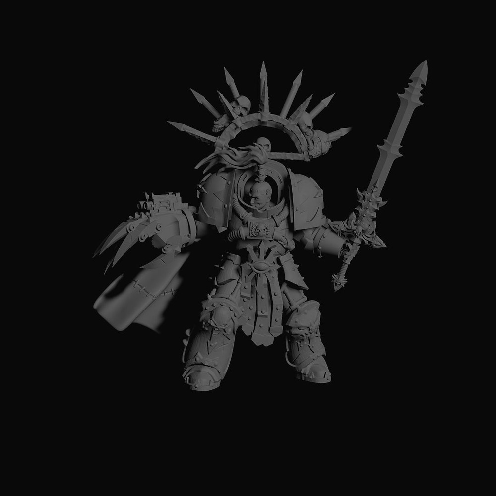 Игровые фигурки Abaddon the Despoiler (Абаддон Разоритель) Renegade ...