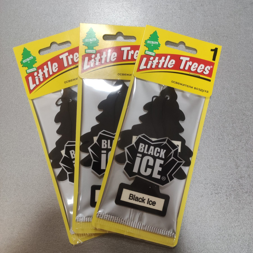 Little Trees Ароматизатор автомобильный, Черный кристалл - купить с ...