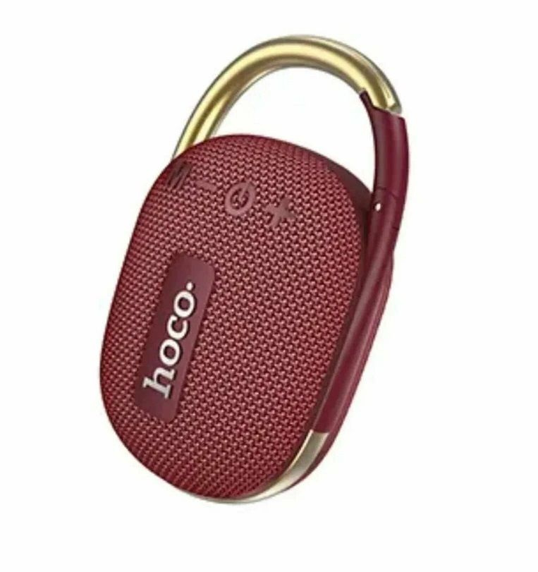 Портативная колонка Hoco HC17 (Bluetooth/USB/TF/FM/AUX) бордовая купить ...