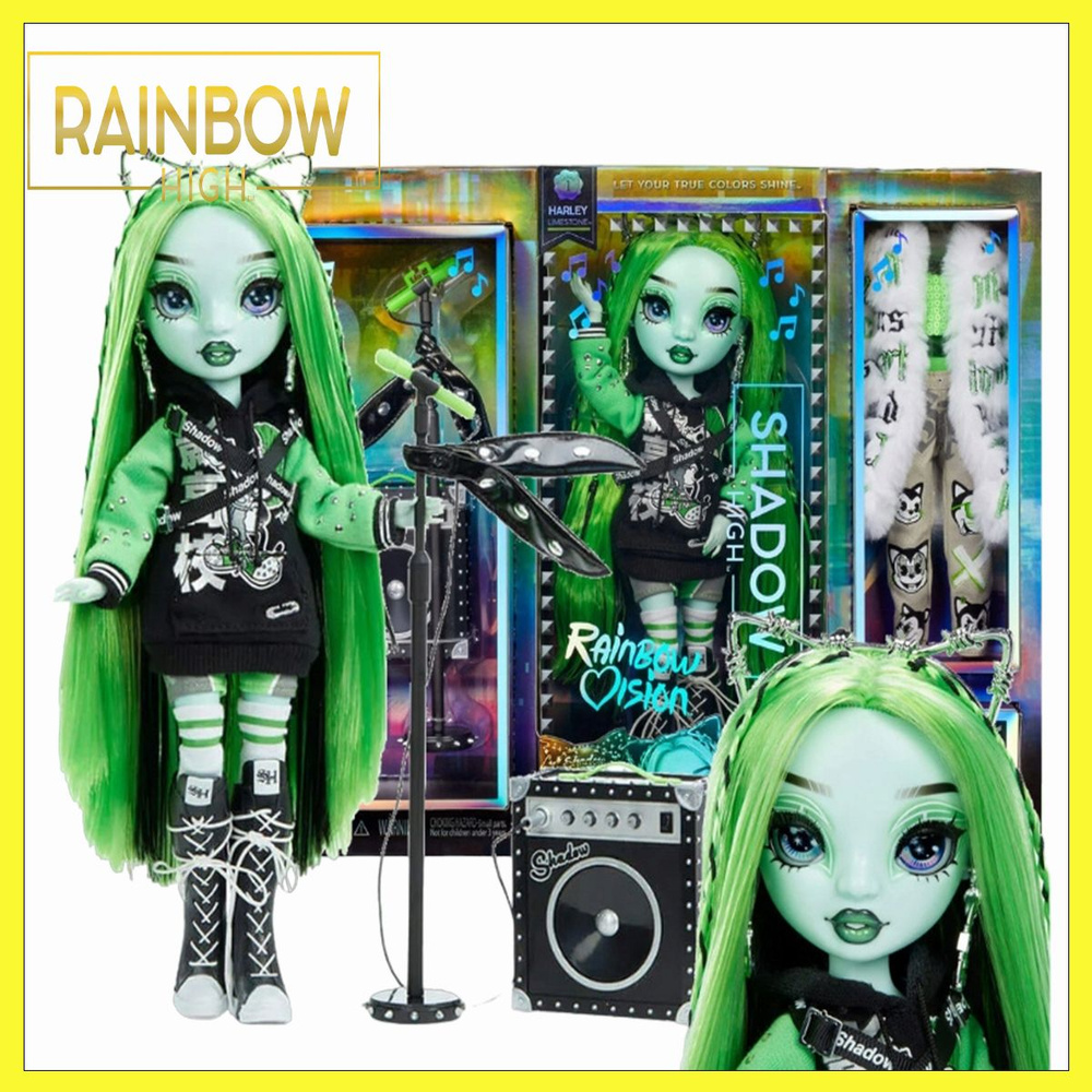 Кукла Харли Лаймстоун - Rainbow Vision, Rainbow High Harley Limestone ...