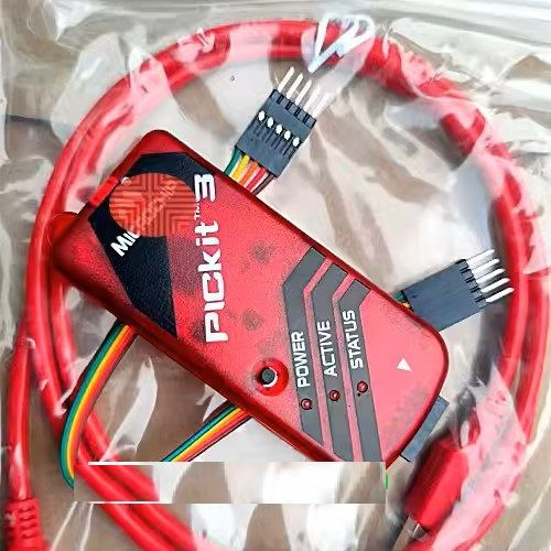 PICkit 3 Внутрисхемный программатор / отладчик для PIC- микроконтроллеров с зажимом для ...