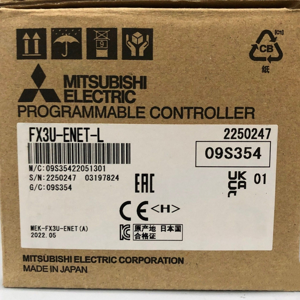 Новый Mitsubishi FX3U-ENET-L - купить с доставкой по выгодным ценам в ...
