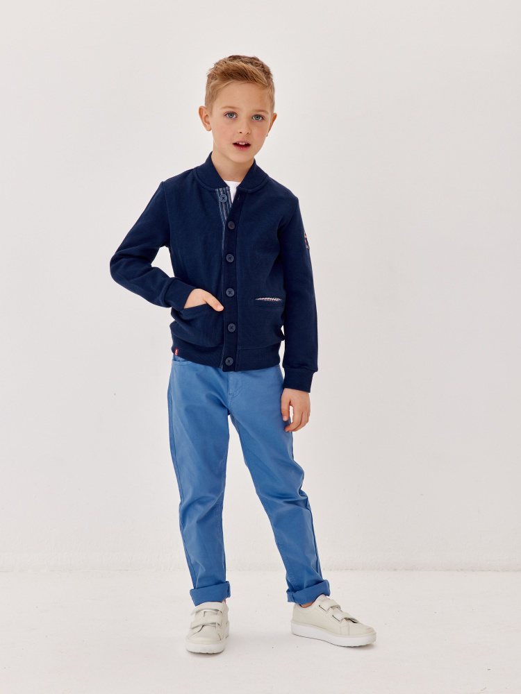 Брюки Мальчики Original Marines голубой Хлопок, Эластан Повседневный ...