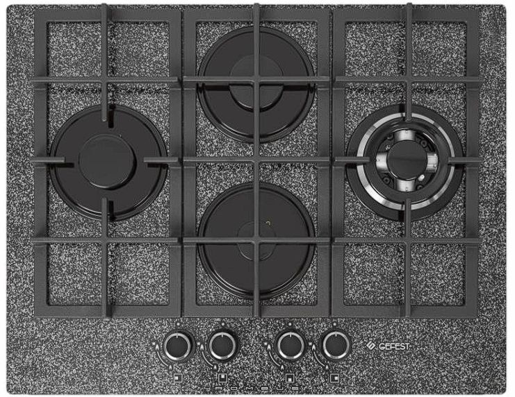 Варочная панель, варочная панель газовая GEFEST 2231-01 Р43, 7,7 кВт, газ-контроль ...