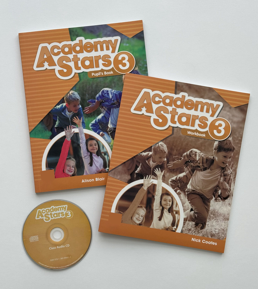 Academy stars 3: Students' Book and workbook (учебник и рабочая тетрадь ...
