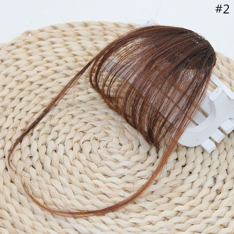 Натуральный мини-парик с челкой из кусочков - купить по низкой цене в ...