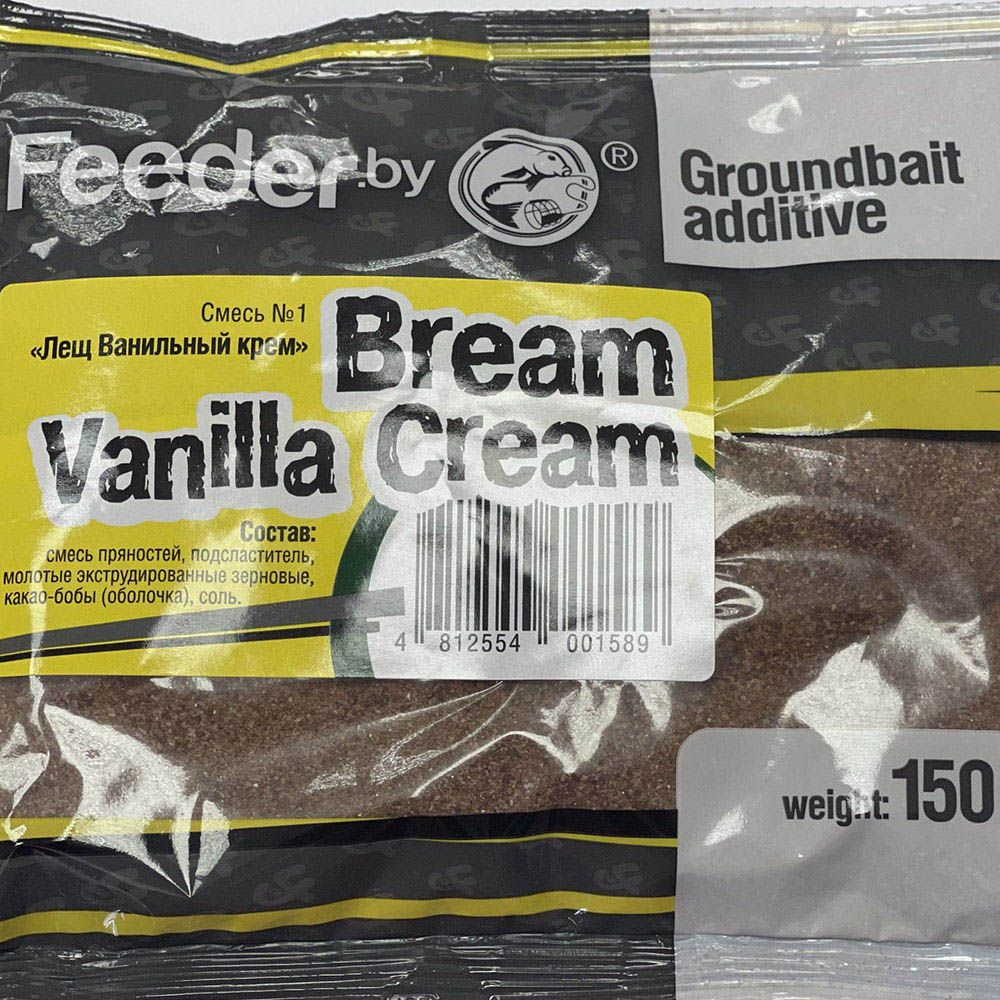 Добавка сухая Feeder.by Микс 1 Bream Vanilla Cream/Лещ Ванильный Крем ...