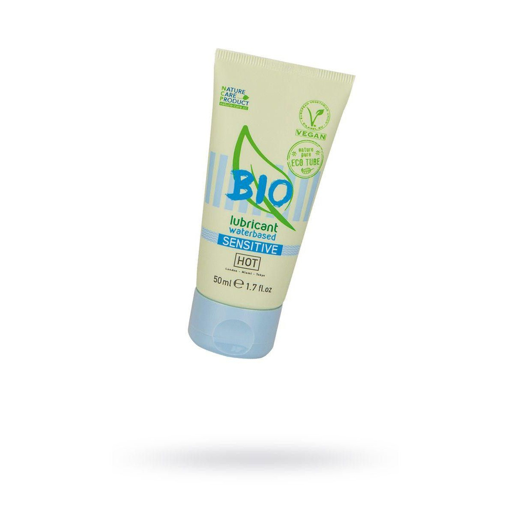 Интимный гель-лубрикант Hot Bio Sensitive, на водной основе, 50 мл ...