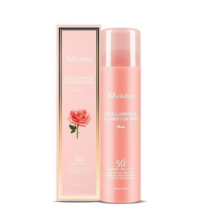 Солнцезащитный спрей для лица и тела JM Solution Glow Luminous Flower Sun Spray SPF50+ PA(4 ...