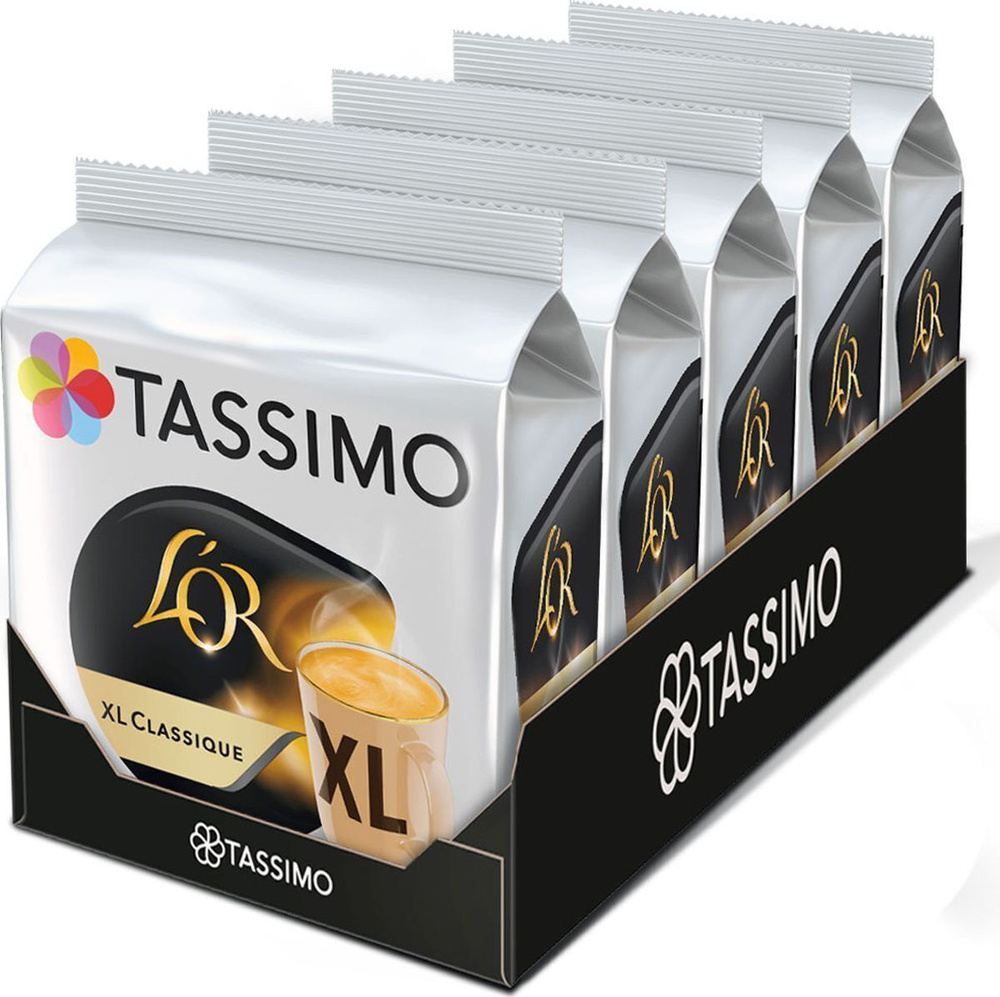 Набор кофе капсульного Tassimo L'OR Xl Classique, для системы Tassimo ...