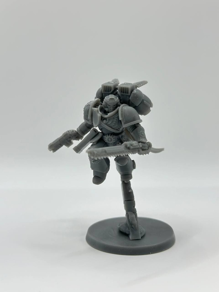 Миниатюра "Space Marines: Captain with Jump Pack" Warhammer 40k Space ...