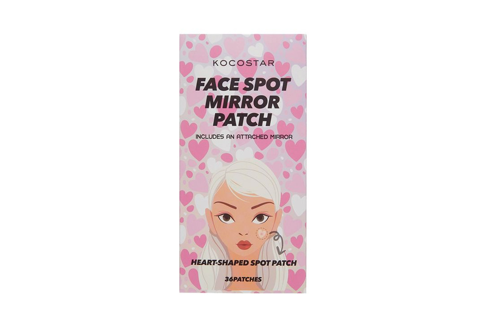 Точечные патчи для лица Kocostar FACE SPOT MIRROR PATCH купить на OZON ...