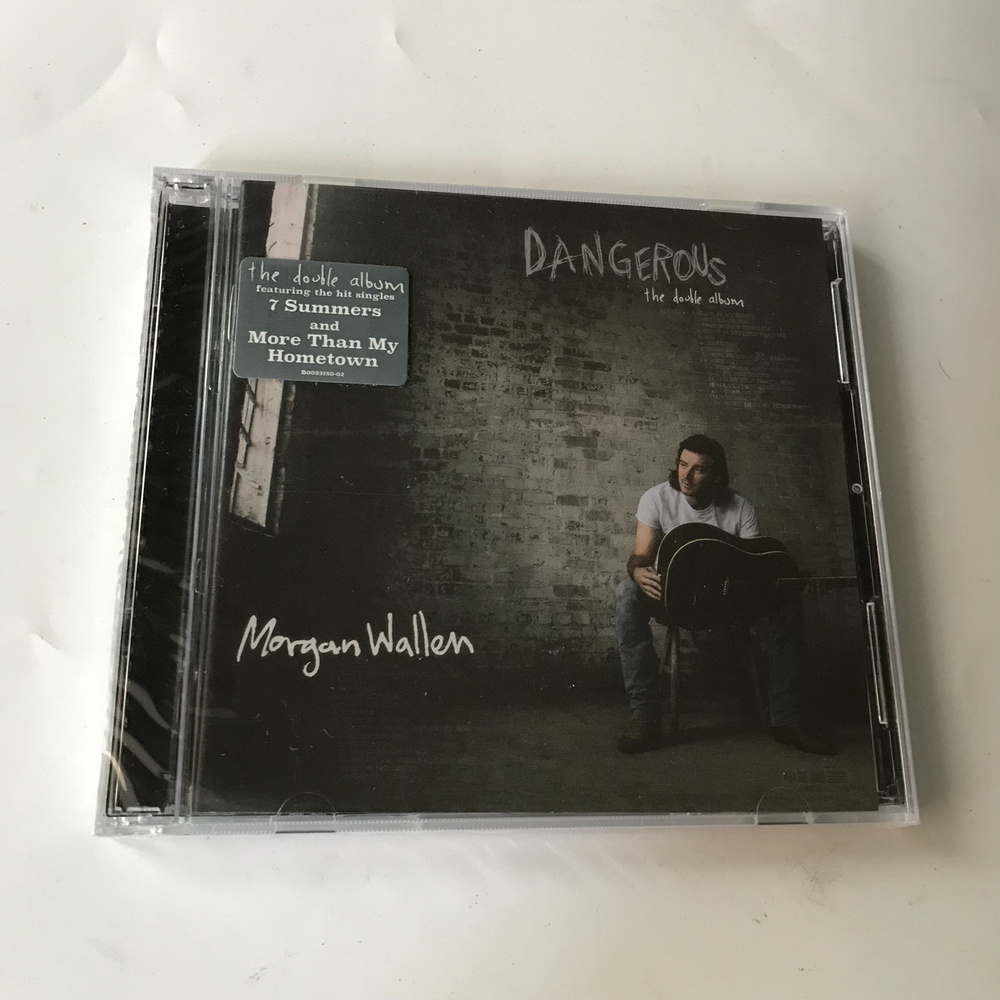 CD Morgan Wallen Dangerous: The Double Album 2CD настоящий Герметичная ...