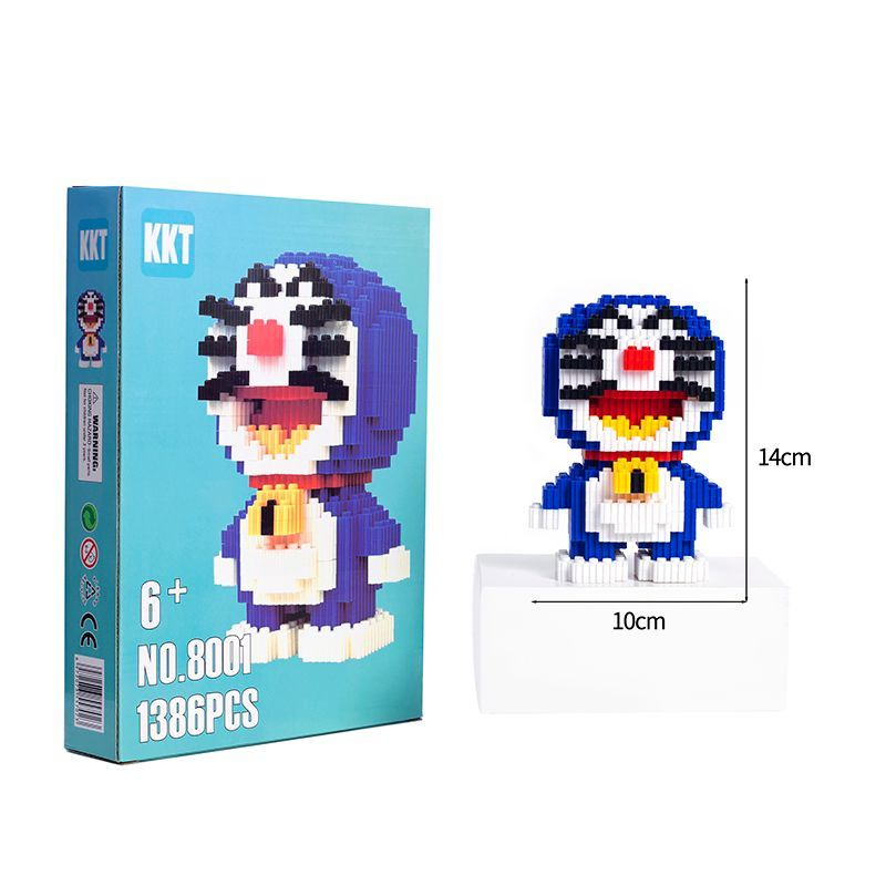 Magic Block 3D конструктор из миниблоков фигура Котик аниме (1386 ...