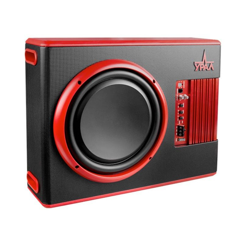 Сабвуфер Ural AC-Y12A красный активный - купить по выгодной цене в интернет-магазине OZON ...