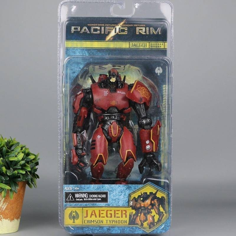NECA Pacific Rim Mecha Storm Crimson Battle Damage Wanderer Alfayo ...