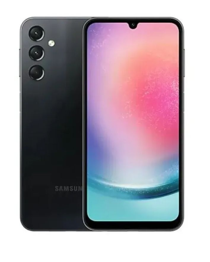 Смартфон Samsung Galaxy A24 128 ГБ 4 ГБ Черный 6.5 OLED/AMOLED Samsung ...