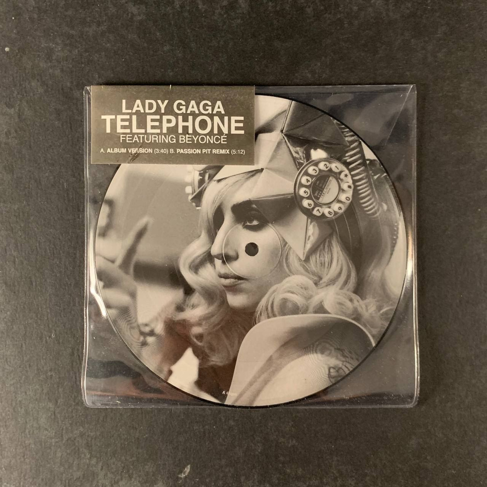 Lady Gaga Featuring Beyonce - Telephone (Виниловая пластинка, Сингл ...