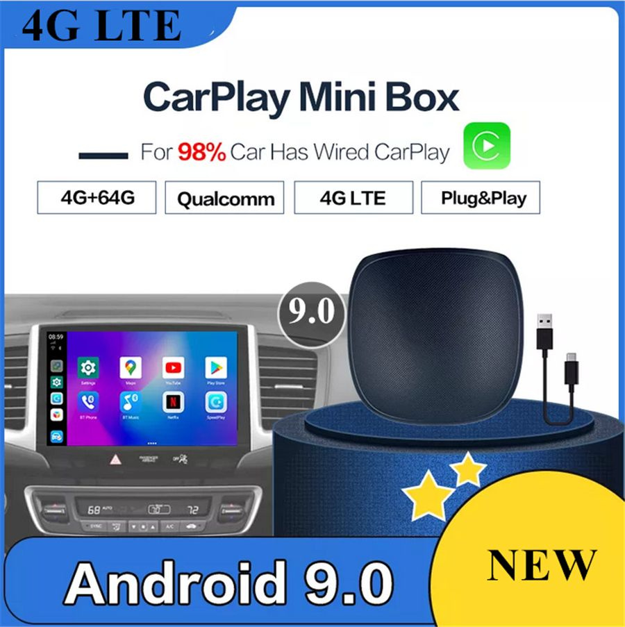 4G LTE Mini Android Box Поддерживает Беспроводной Автомобильный ...