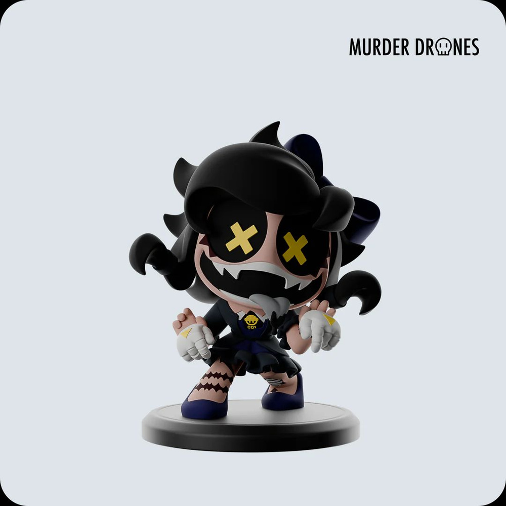 Murder Drones, небольшие скульптуры, игровые коллекционные фигурки IP ...